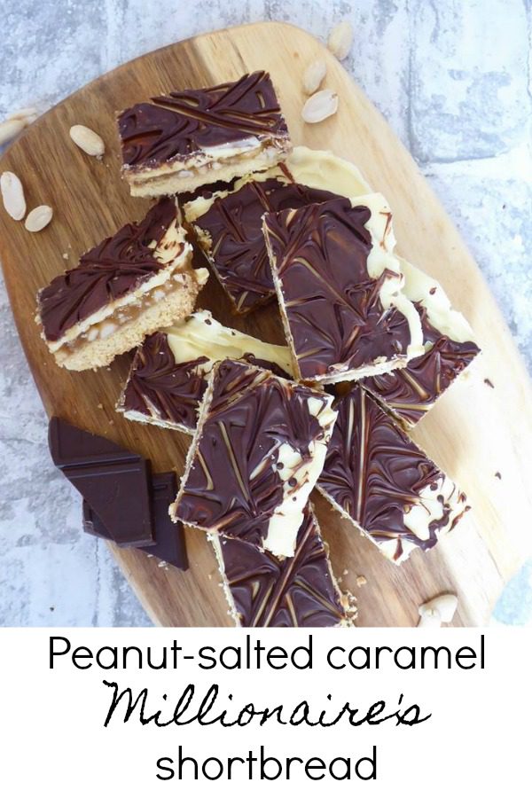 Peanut-salted caramel Millionaire's shortbread | Recipe - Stacey in the ...