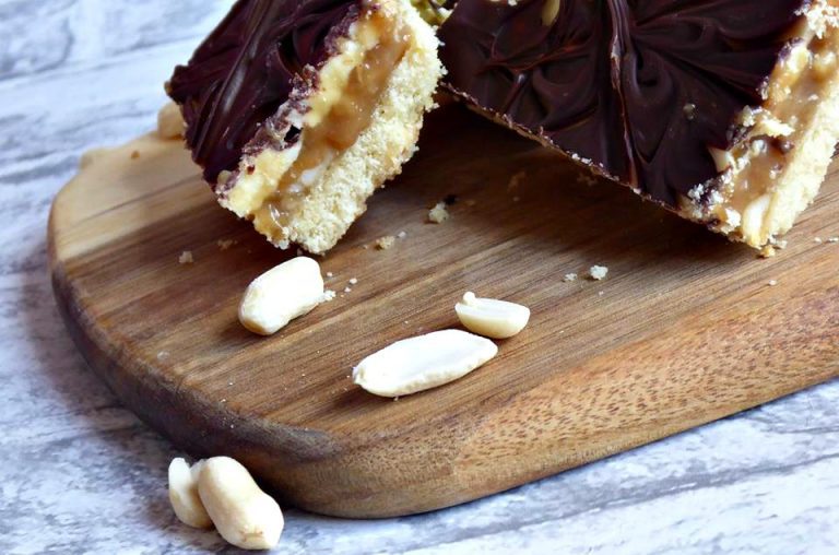Peanut-salted caramel Millionaire's shortbread | Recipe - Stacey in the ...