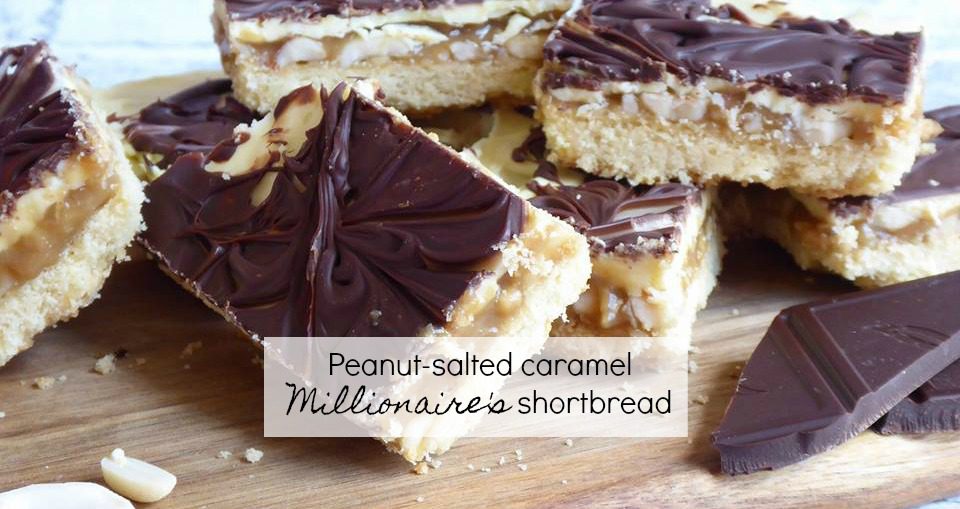 Peanut-salted caramel Millionaire's shortbread | Recipe - Stacey in the ...