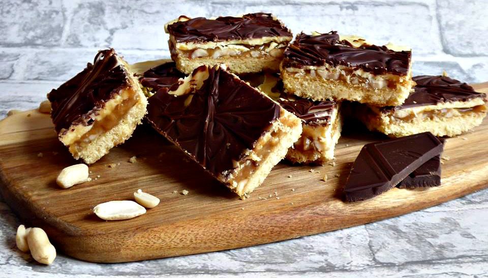 Peanut-salted caramel Millionaire's shortbread | Recipe - Stacey in the ...
